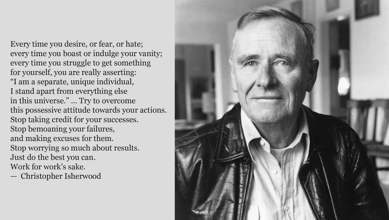 Odin's Ravens: Isherwood: Forget Success, Forget Failure