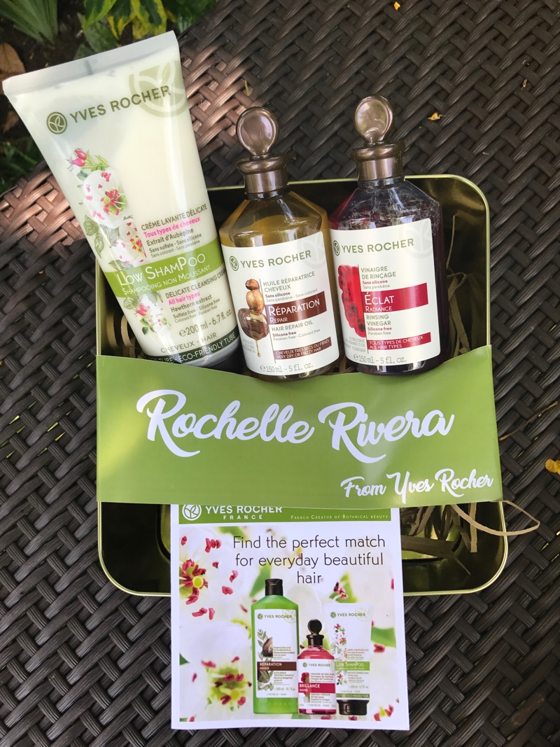 YVES ROCHER: NATURAL CARE FOR A NATURALLY BEAUTIFUL HAIR - Rochelle Rivera