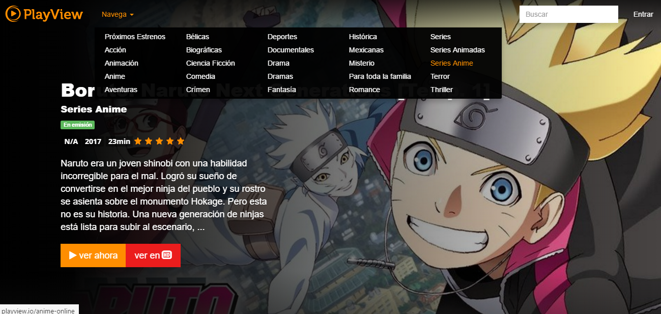PlayView: Nuevo lugar para ver y descargar Peliculas - Series - Animes ...