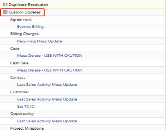 NetSuite Bits: 1. Mass Delete Script
