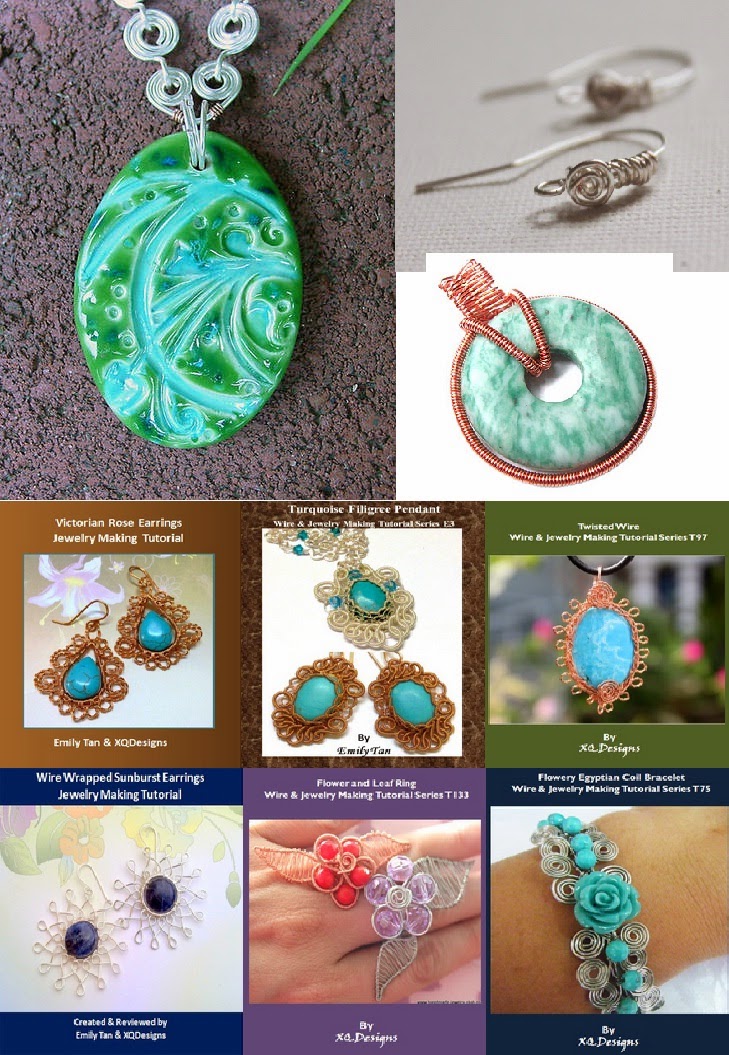 Online Jewelry Making Newsletter: The Art of Wirework Tutorials