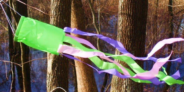 Learning Ideas - Grades K-8: Make a Wind Sock Craft