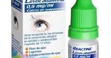 FARMACOLOGÍA.: Levocabastina
