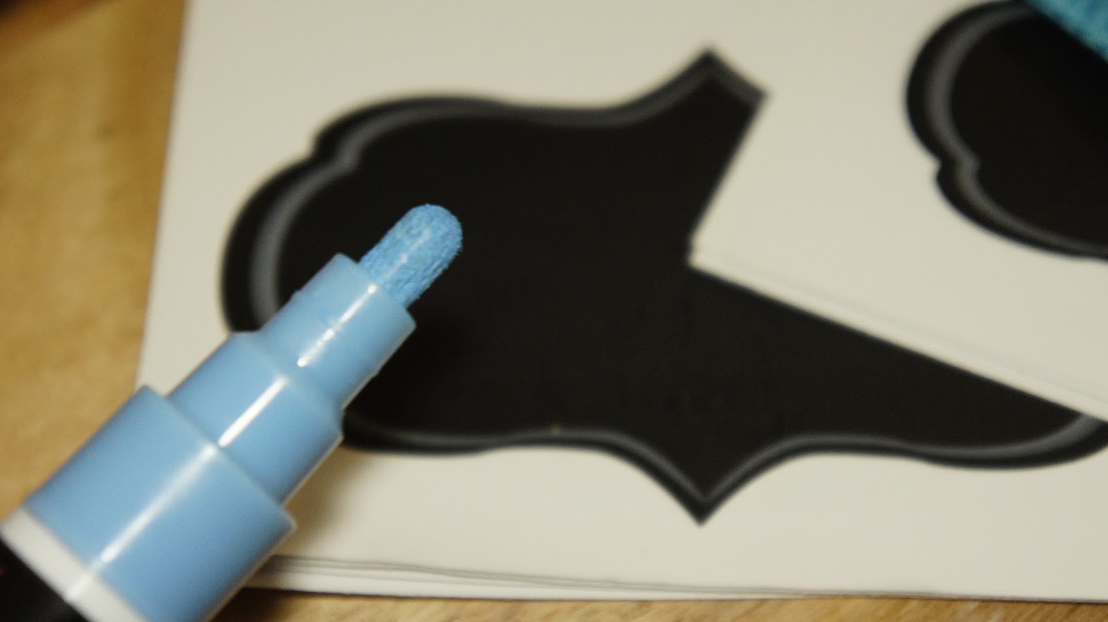 Chalkboard Label Stickers with Two Liquid Chalk Markers and Cleaning ...