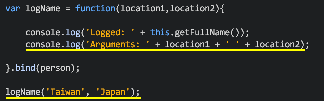 [筆記] 了解function borrowing和function currying ─ bind(), call(), apply() 的應用 ~ PJCHENder 那些沒告訴你的小細節