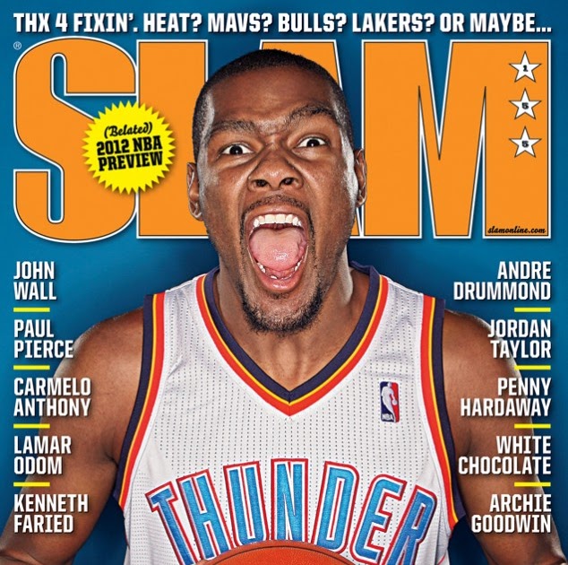 Kevin Durant - Slam Magazine Cover - SOUND IN THE SIGNALS