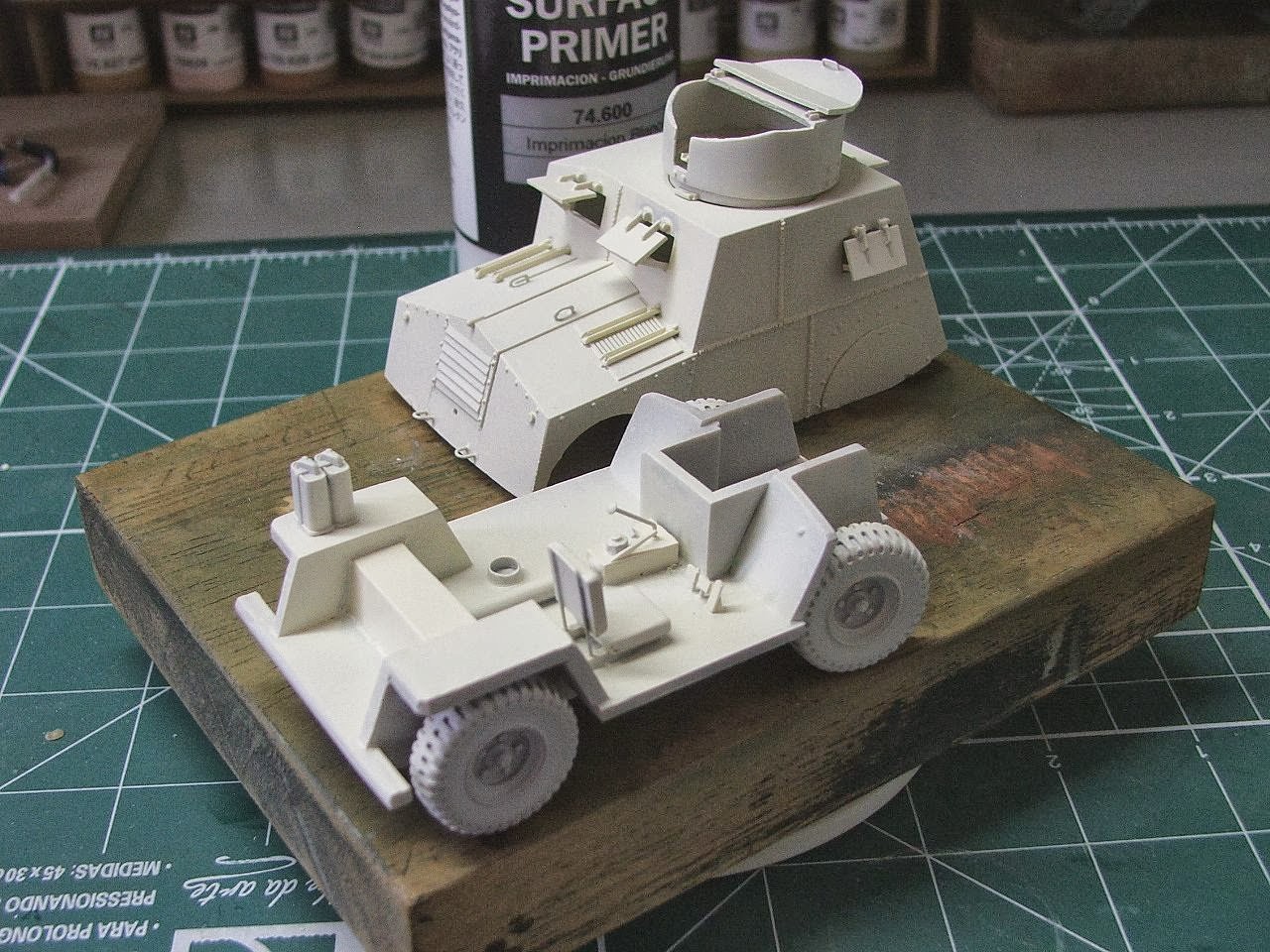 Panzerserra Bunker- Military Scale Models in 1/35 scale: Beaverette Mk ...