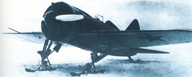 Polikarpov I-16 first monoplane fighter with retractable landing gear