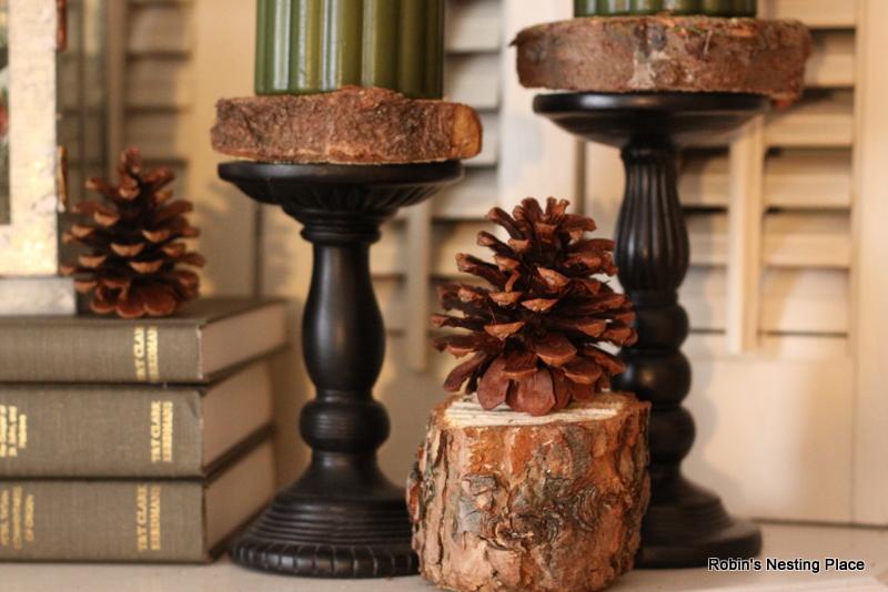 ROBINS NESTING PLACE: Corner Mantle Decorations