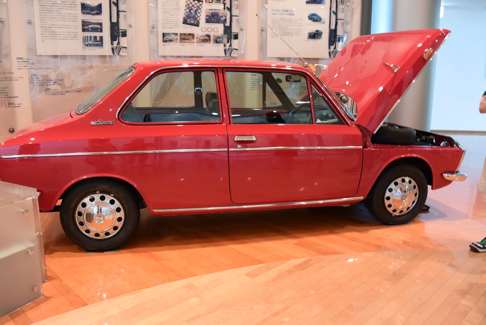 Japan 2014: Subaru factory tour at Gunma plant, drive to Lake Yamanaka