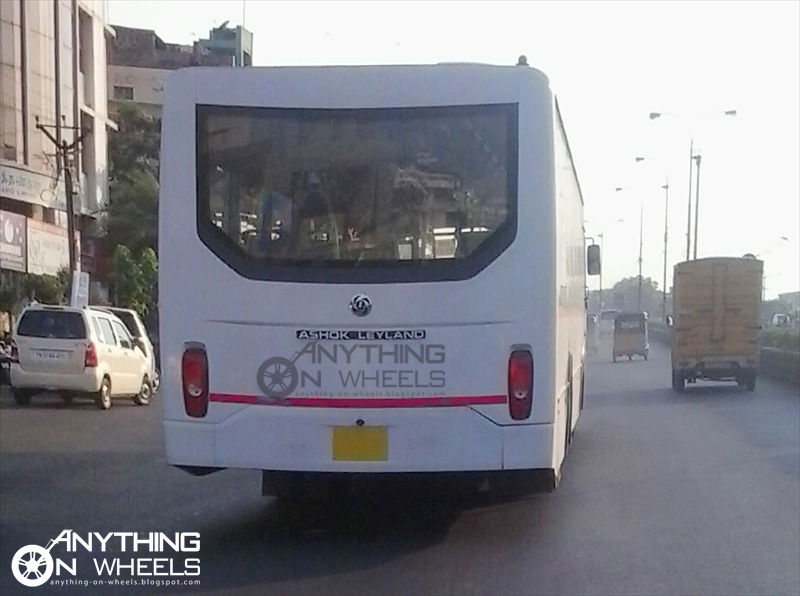 ANYTHING ON WHEELS: Ashok Leyland Jan Bus spotted testing in Chennai