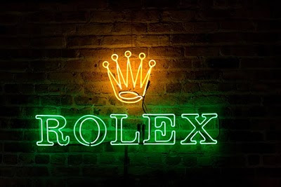 Wiki Neon Sign Blog: ROLEX NEON SIGN FOR YOUR WATCH STORE. 110-240 Voltage