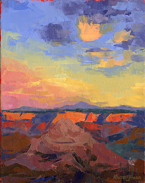 New oil painting! | Russell Johnson