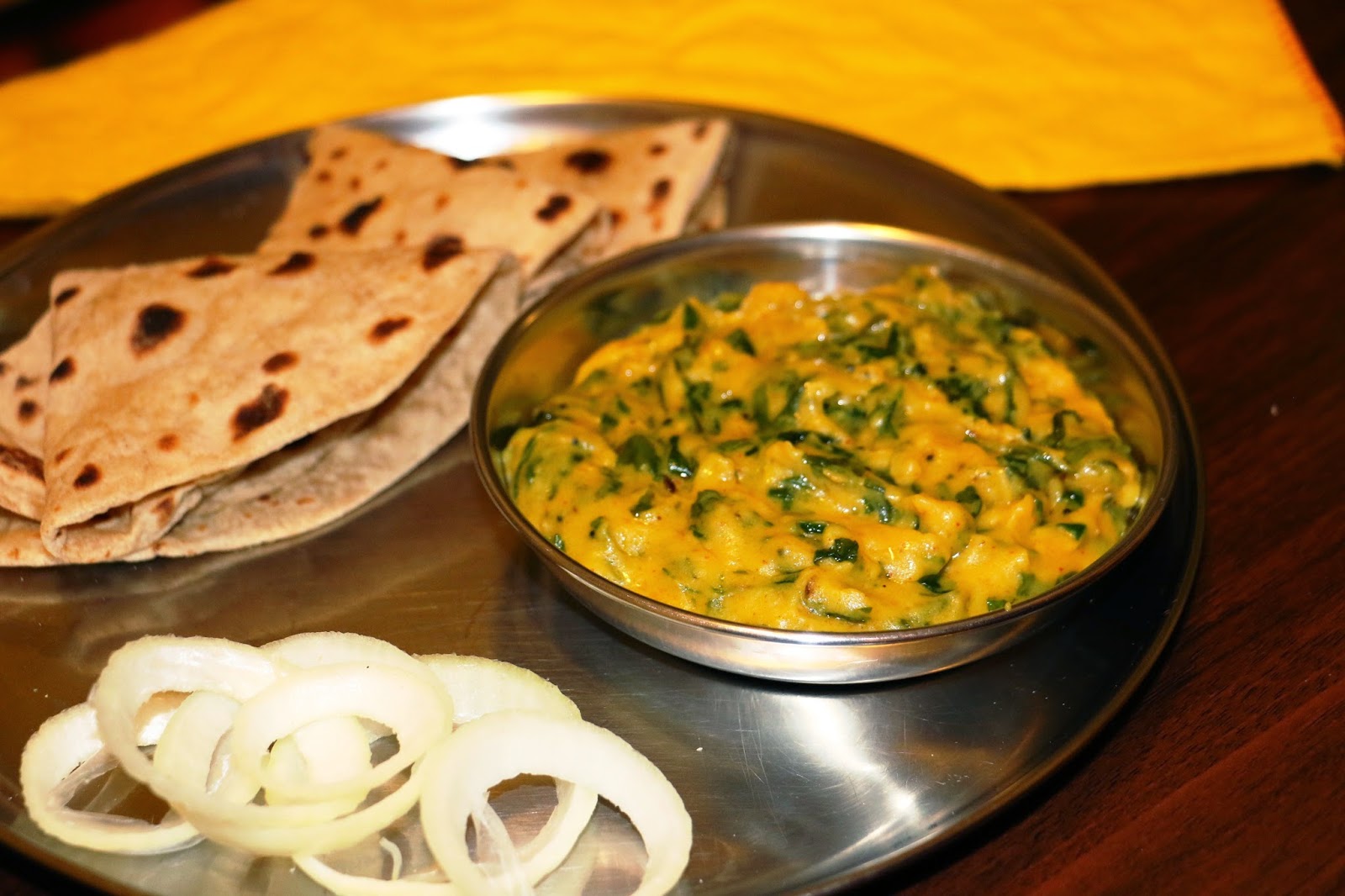 yummy delight for u: Methi Besan Recipe, How to make Methi Besan