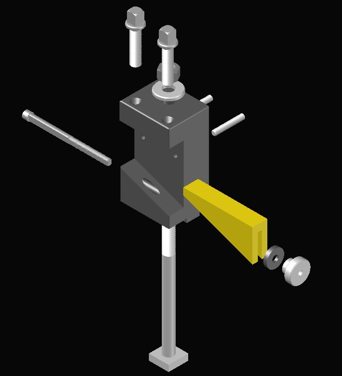 gym equipment: 3D Tool Post Assemblies by Matt Kertai