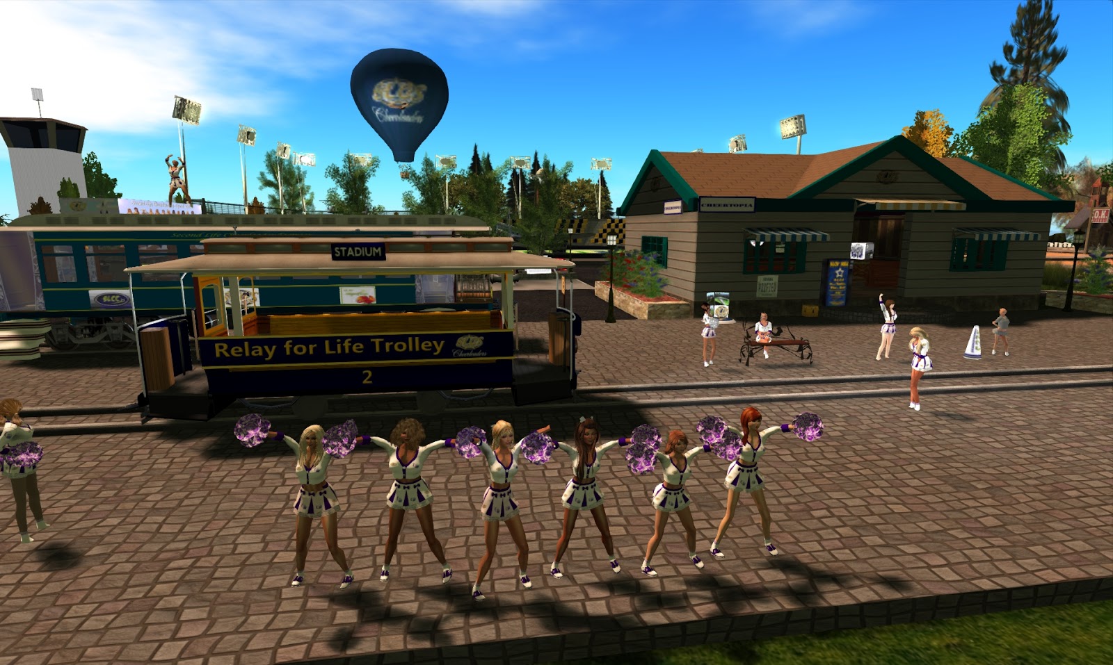 Echt Virtuell: Rückblick: Relay For Life in SL 2014