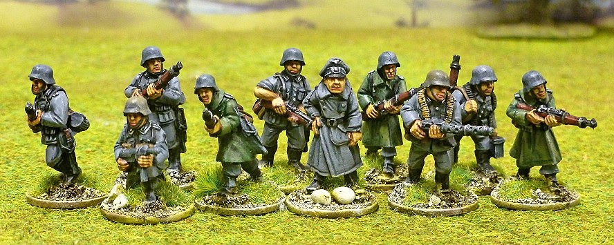 Metal Mercenaries: GALLERY: WWII 28mm Germans in Europe