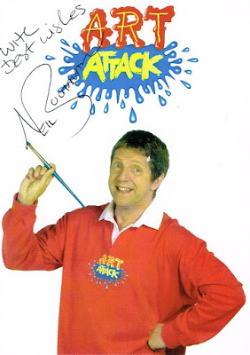 Mark's Autographs: TTM Success - Art Attack Host Neil Buchanan