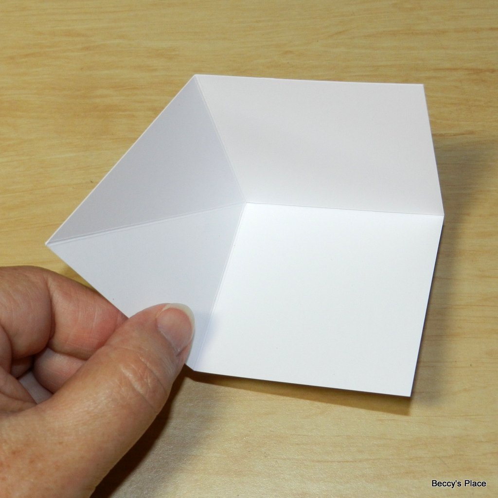 Beccy's Place: Tutorial - X-Fold Cards
