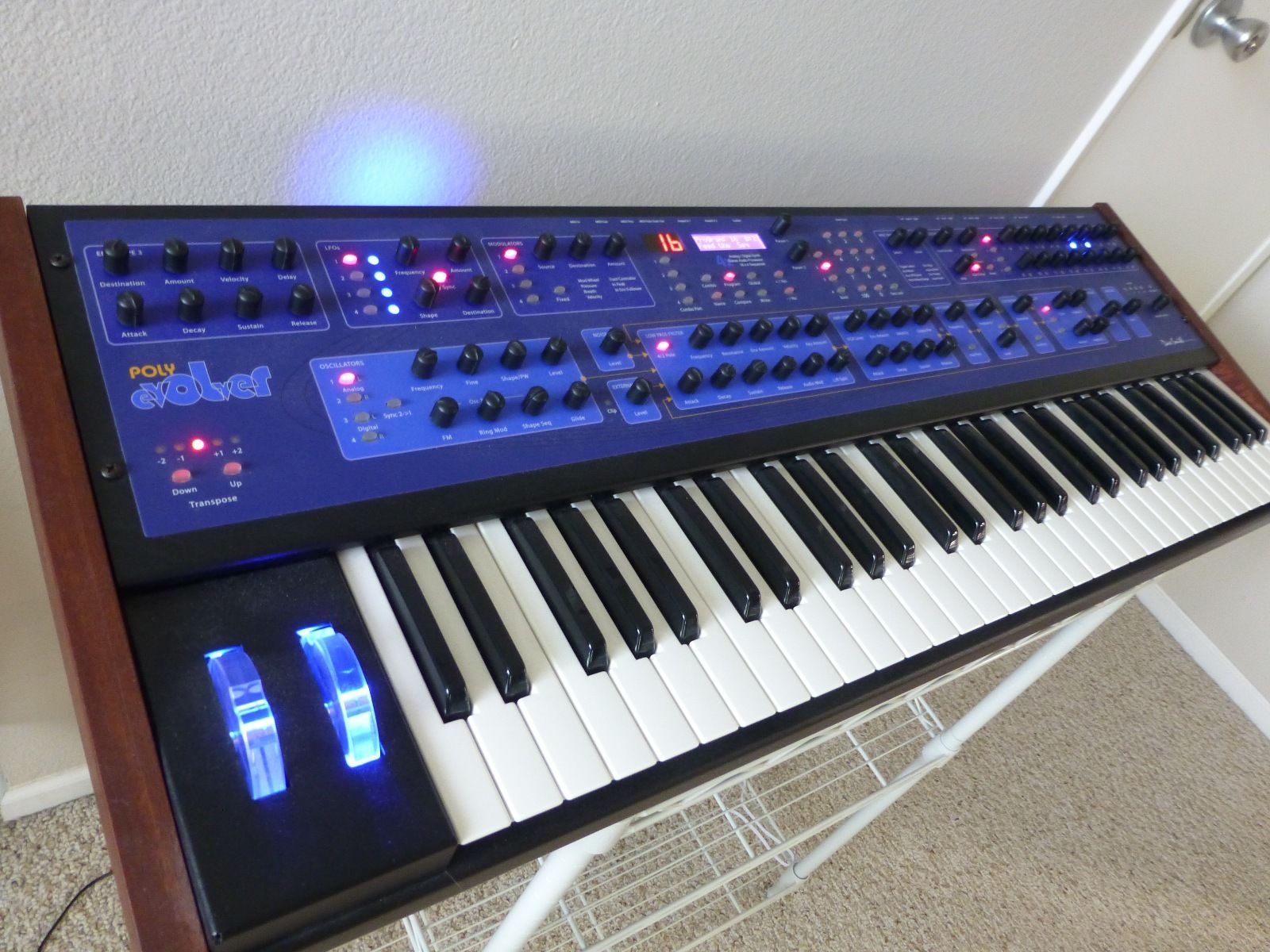 MATRIXSYNTH: Dave Smith Poly Evolver Keyboard