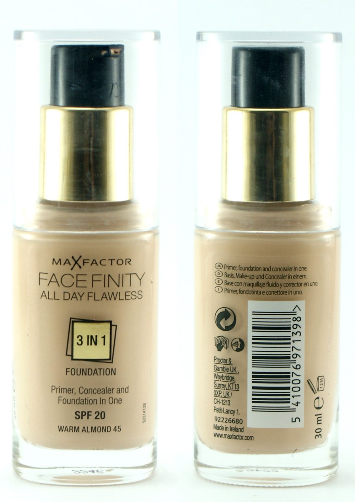 El rincón de Calisto: Mis bases de maquillaje VI: Face Finity de Max Factor