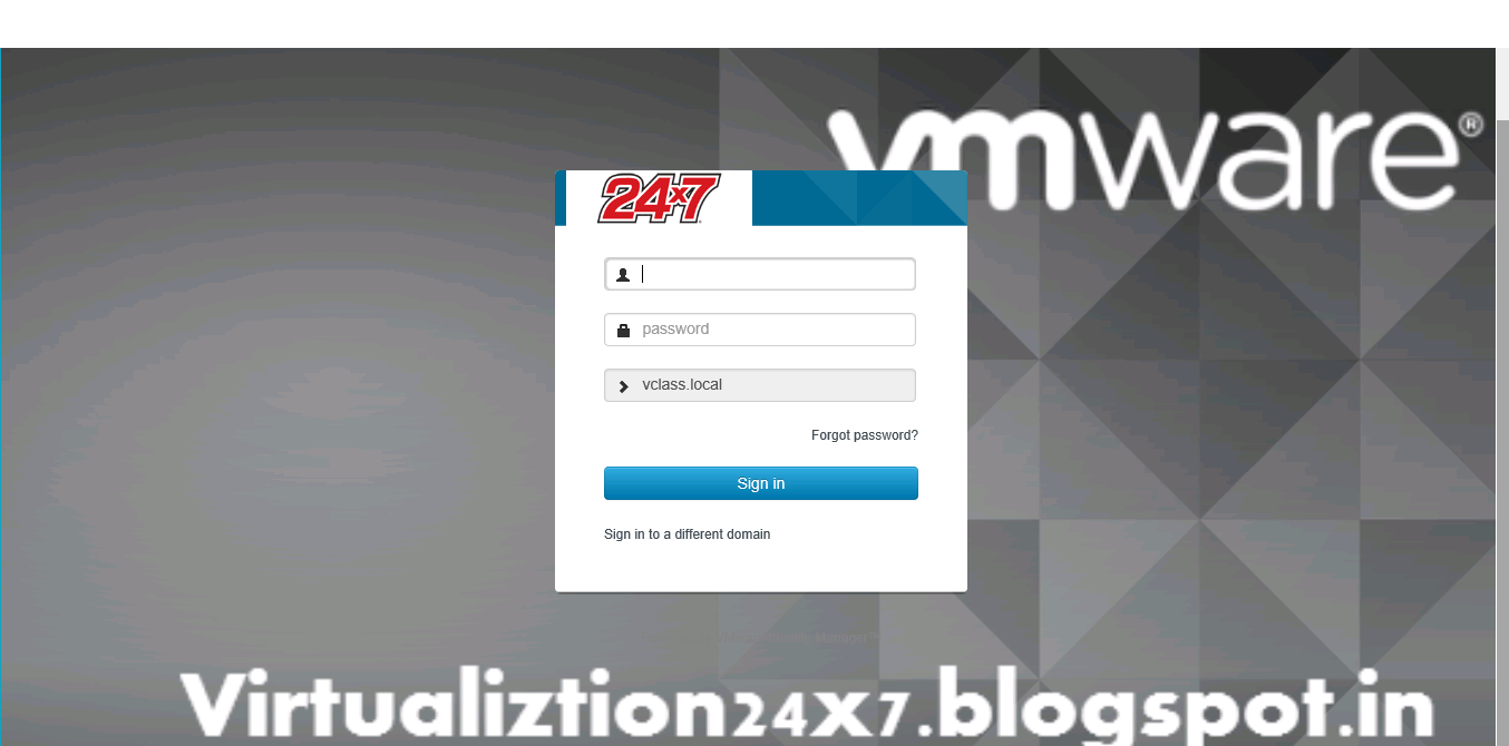 Virtualization The Future: Configure Login Screen and Logo in VMware vRA 7
