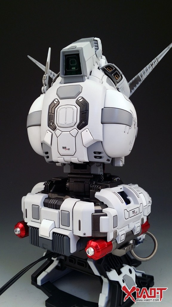 Custom Build: 1/20 Gundam GP04 Gerbera Head Display + LED "Detailed"