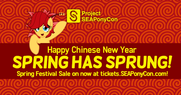 Equestria Daily - MLP Stuff!: Project SEAPonyCon Spring Festival Sale ...