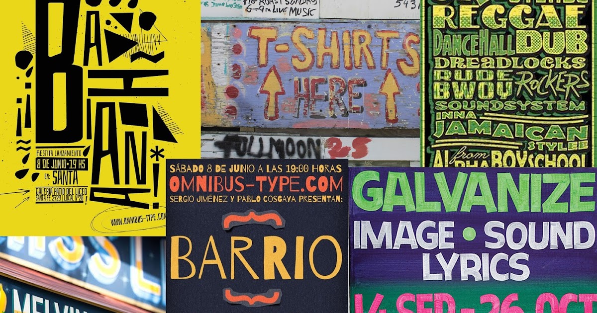 Studio Practice: Caribbean typography and poster inspiration