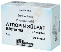 Sulfas Atropin, Indikasi, Dosis, dan Efek Samping - OBATGeneric