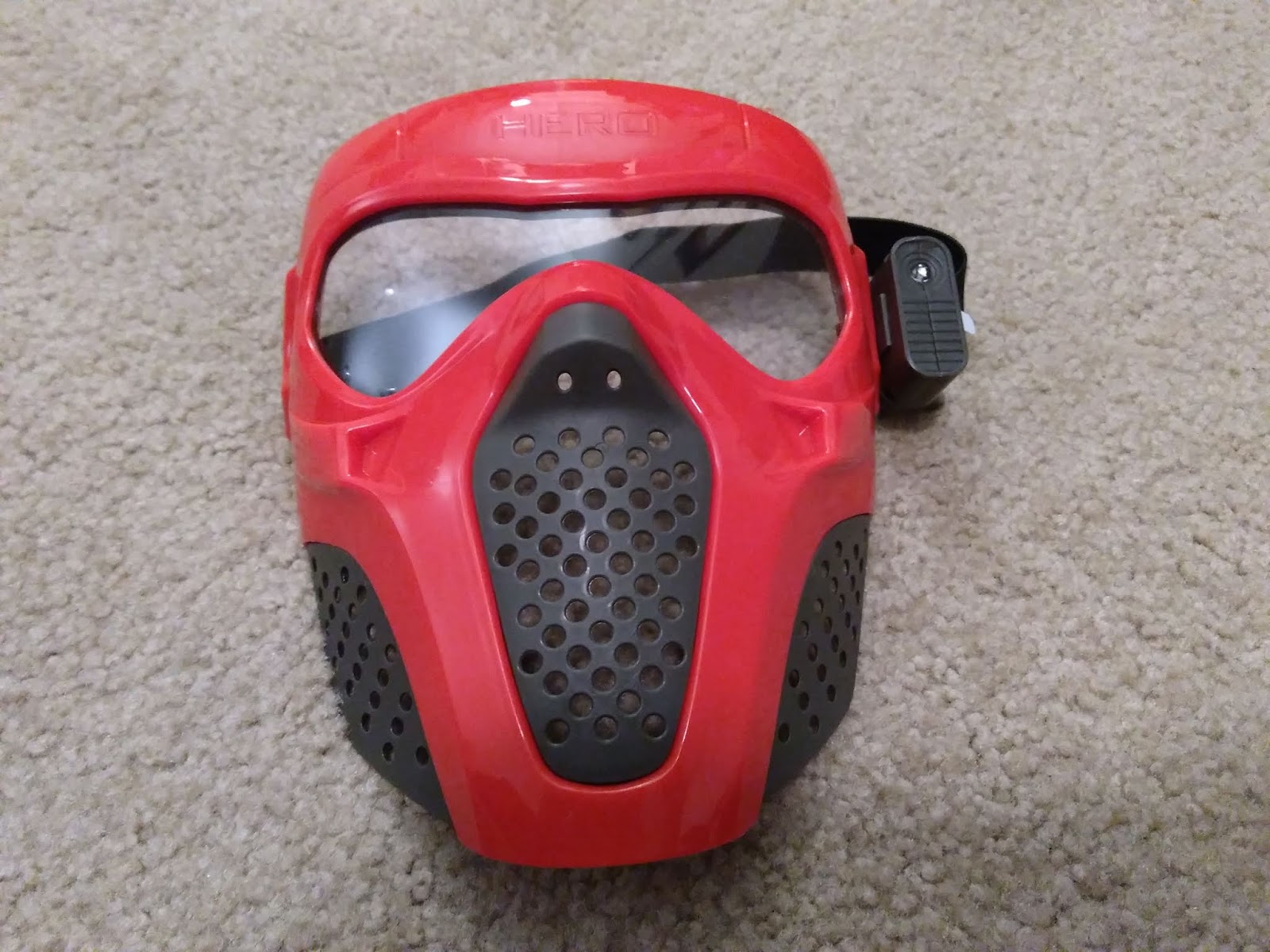 How to make a quick Red Hood mask