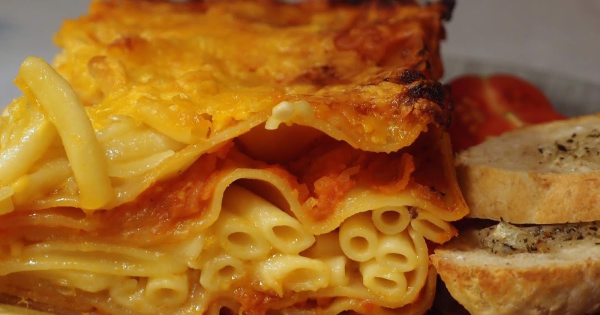 The VegHog: Mac'n'cheese lasagne