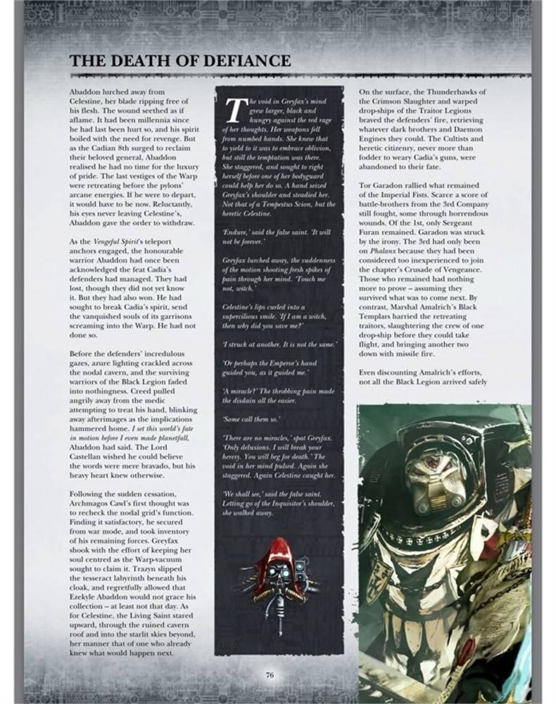 The Fall of Cadia Images and Massive Spoilers - Faeit 212