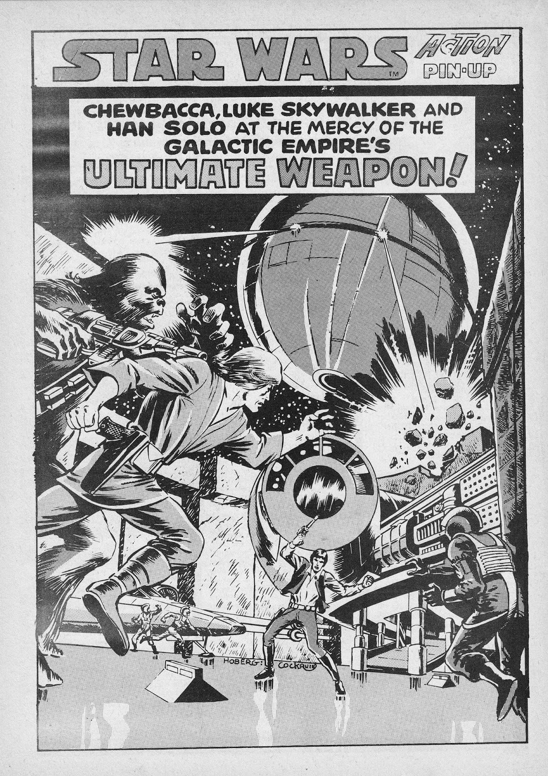 STARLOGGED - GEEK MEDIA AGAIN: 1978: STAR WARS WEEKLY PIN-UP PAGE ...