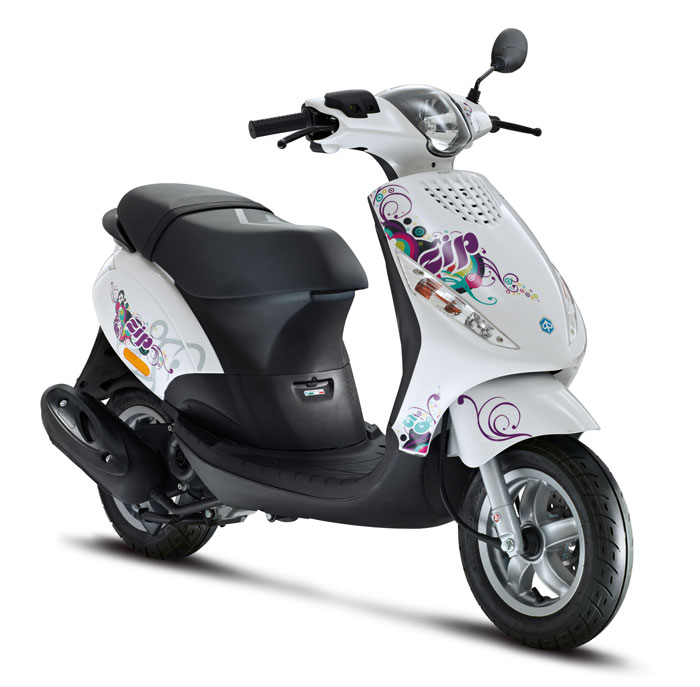 new motorcycles: 2012 Piaggio Zip 50 Special Edition Four Stroke Review