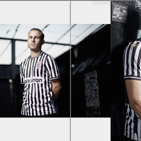 PAOK 20-21 Home, Away & Third Kits Unveiled - Footy Headlines