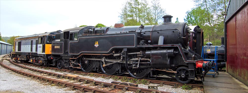 Steam Memories: BR Standard class 4 tank 80002
