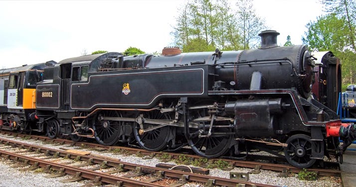 Steam Memories: BR Standard class 4 tank 80002