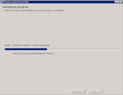 VMware vSphere 6 - Platform Service Controller Installation | TechCrumble