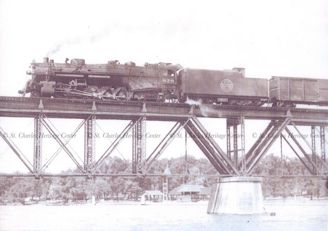 Industrial History: CGW Bridge over Fox River in St. Charles, IL