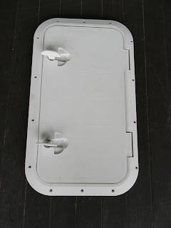 Ericson 25, Oystercatcher: Lazarette Modifications, Part 2: New Hatches