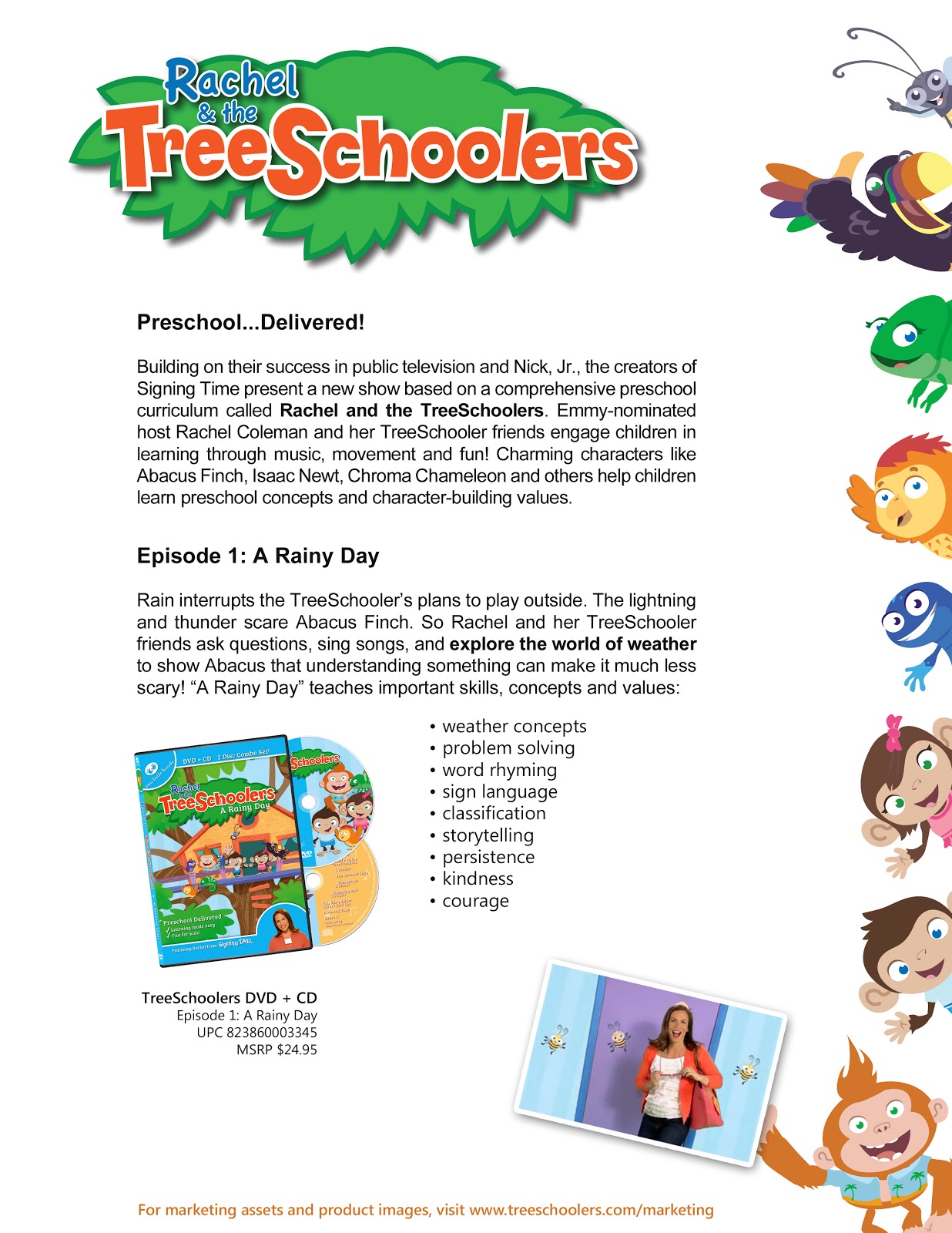 言葉＆サイン Kotoba & Sign: Introducing... Rachel and the TreeSchoolers!