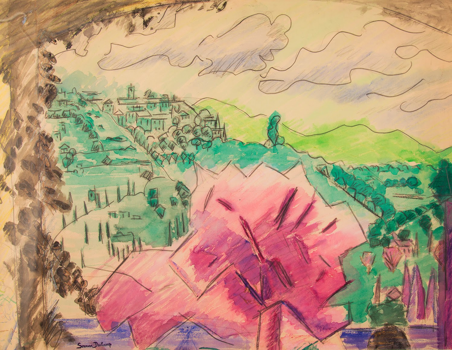 New York Arts Exchange, LLC: Last Call: Suzanne Duchamp Drawings at ...