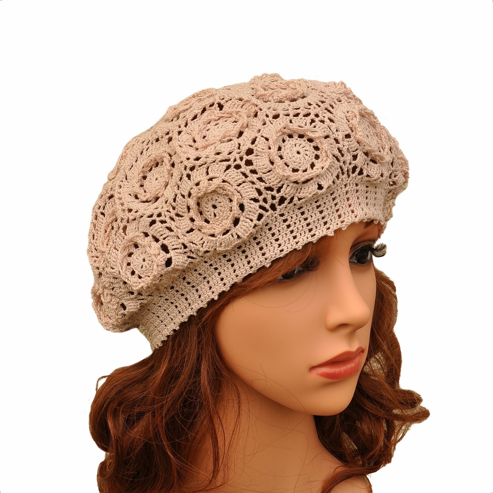 Nadia Easy Patterns: Open weave hat pattern