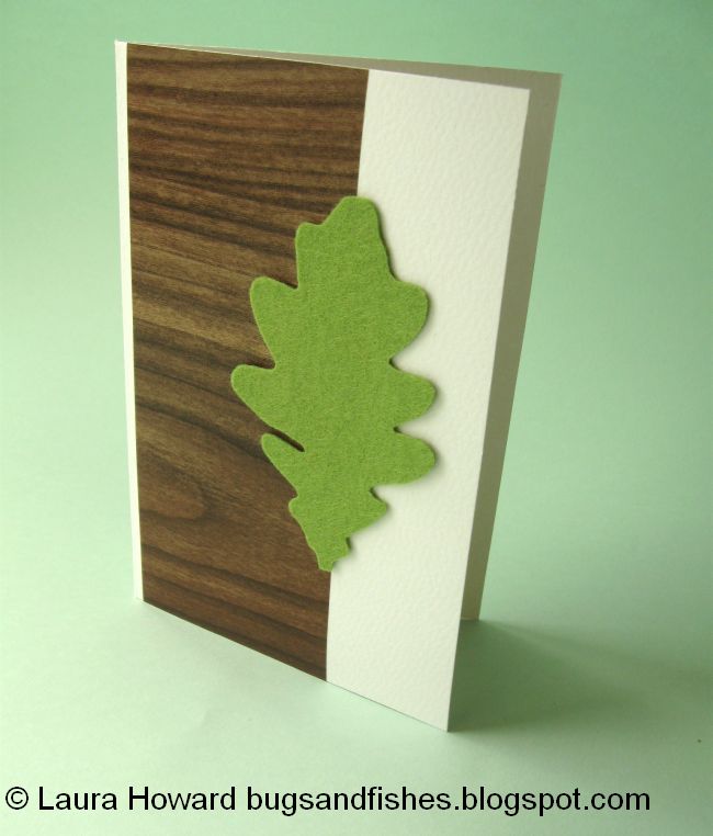 Bugs and Fishes by Lupin: How To: Leaf Card