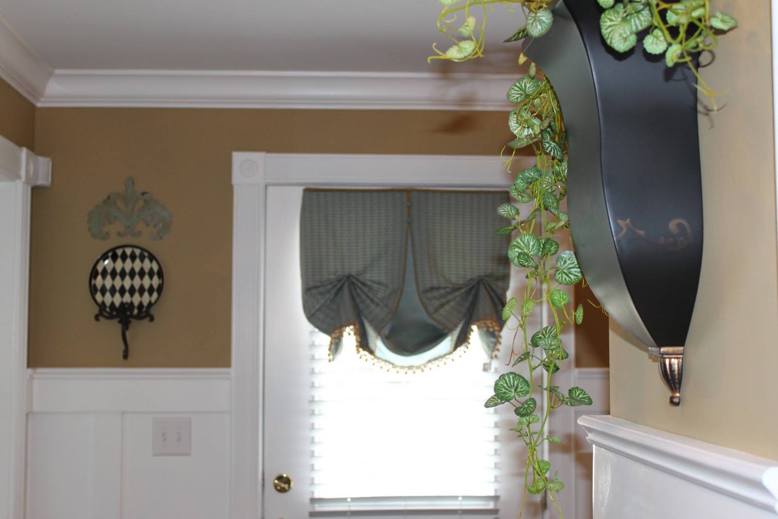 Simply by Sabrina: Side Entry Door Window Treatment