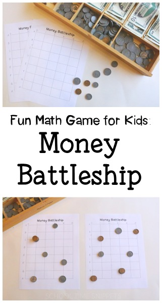 Money Battleship: Fun Math Game for Kids | School Time Snippets