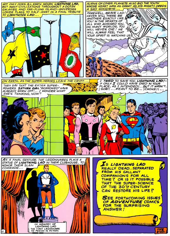 The Legion of Super Bloggers! : TOS: Adventure Comics #304 Group Review