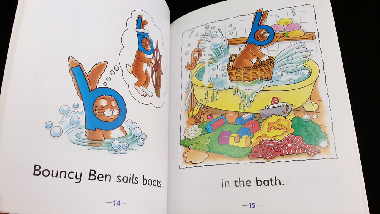 Kid Books Blog: 223.ชุด Letterland Reading at home