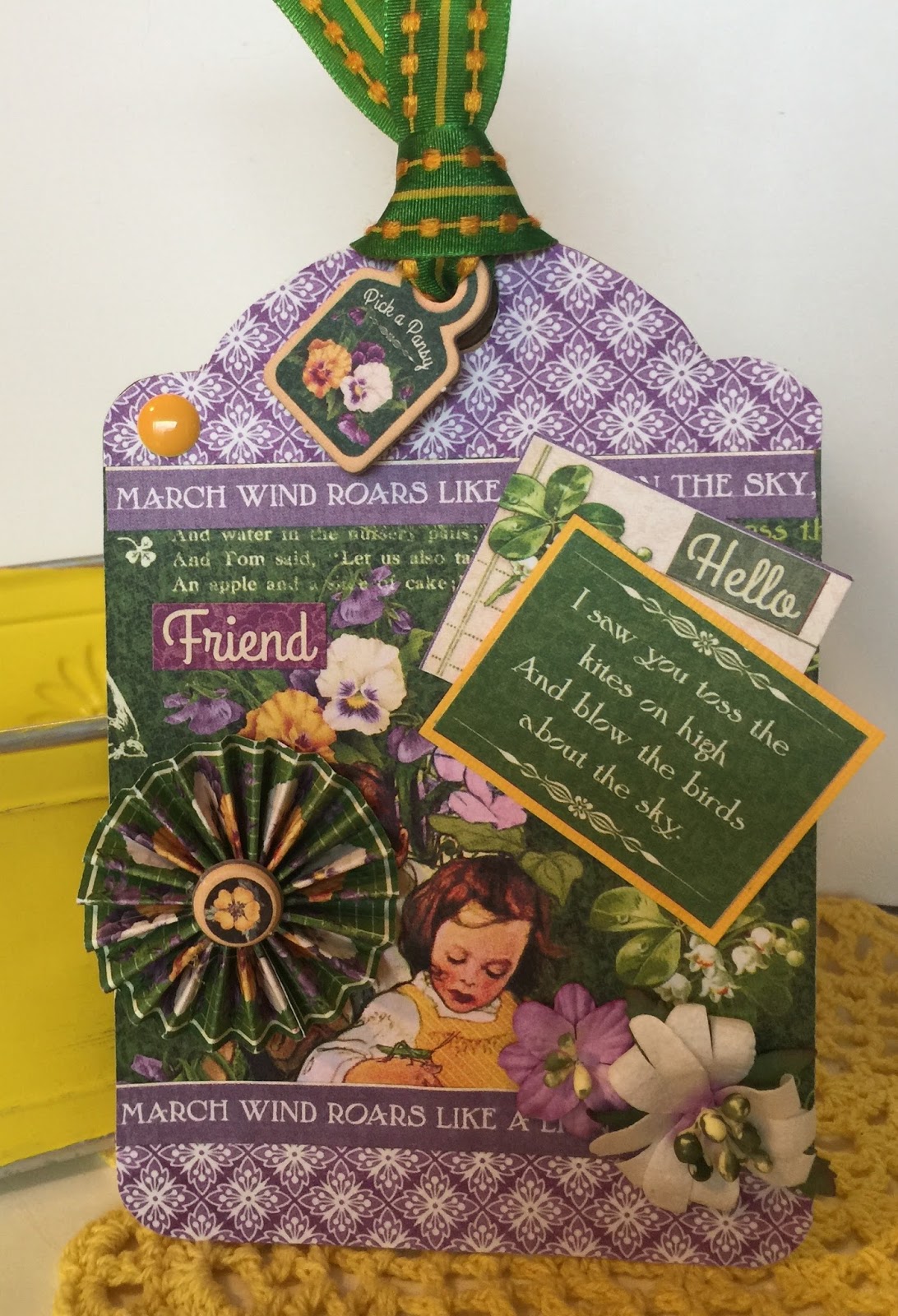 FotoBella: Graphic 45 March Card/Tag Membership Sneak Peek